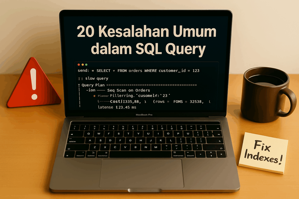 20 Kesalahan Umum dalam SQL Query yang Bikin Ngedrop Performa - Learn Data and AI - dataLearns247